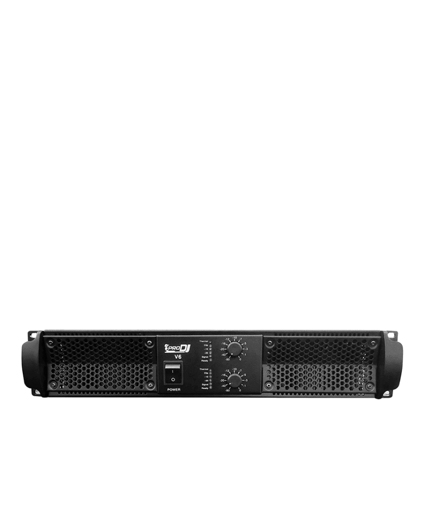 AMPLIFICADOR DE POTENCIA V6 PRO DJ