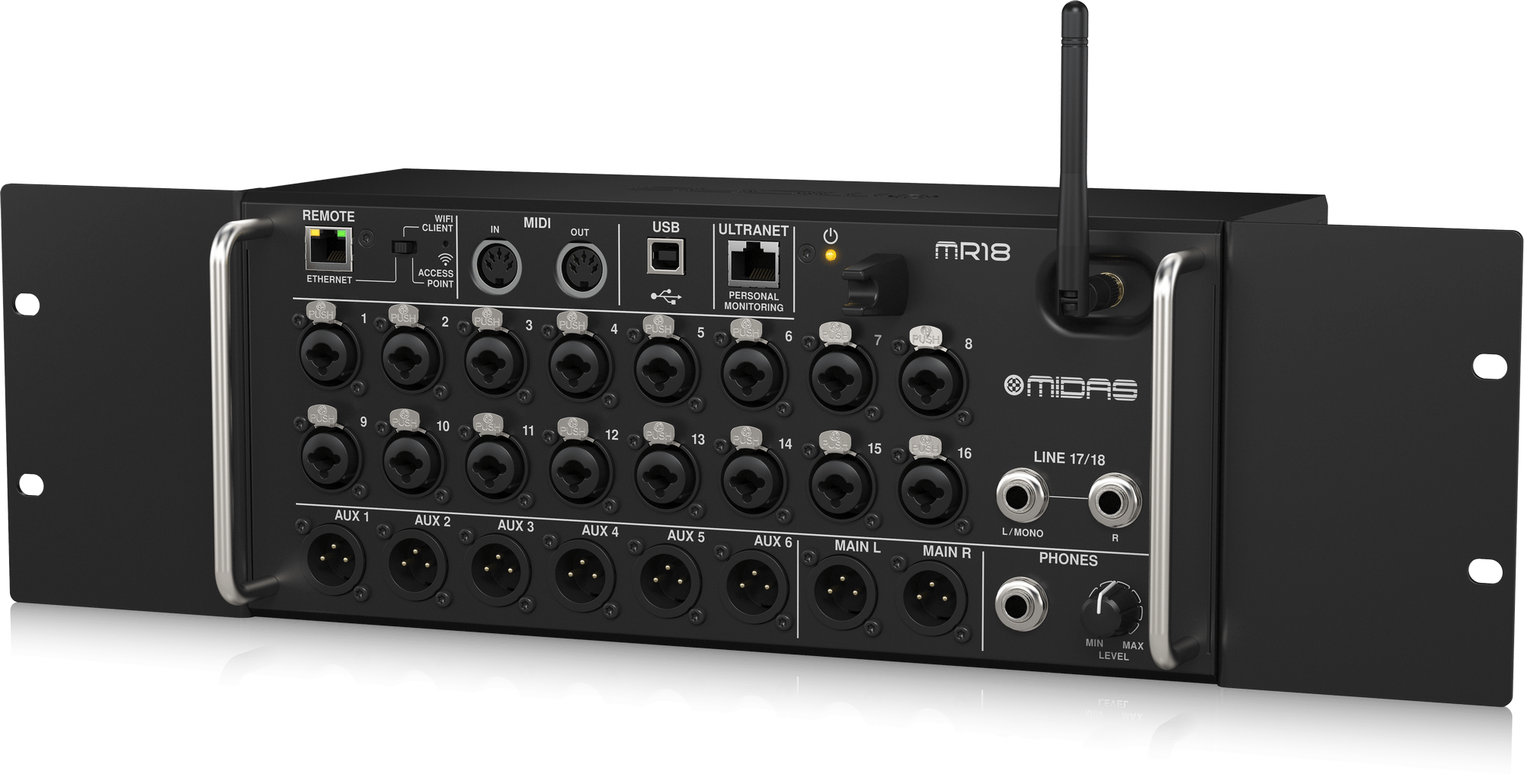CONSOLA MR18 MIDAS