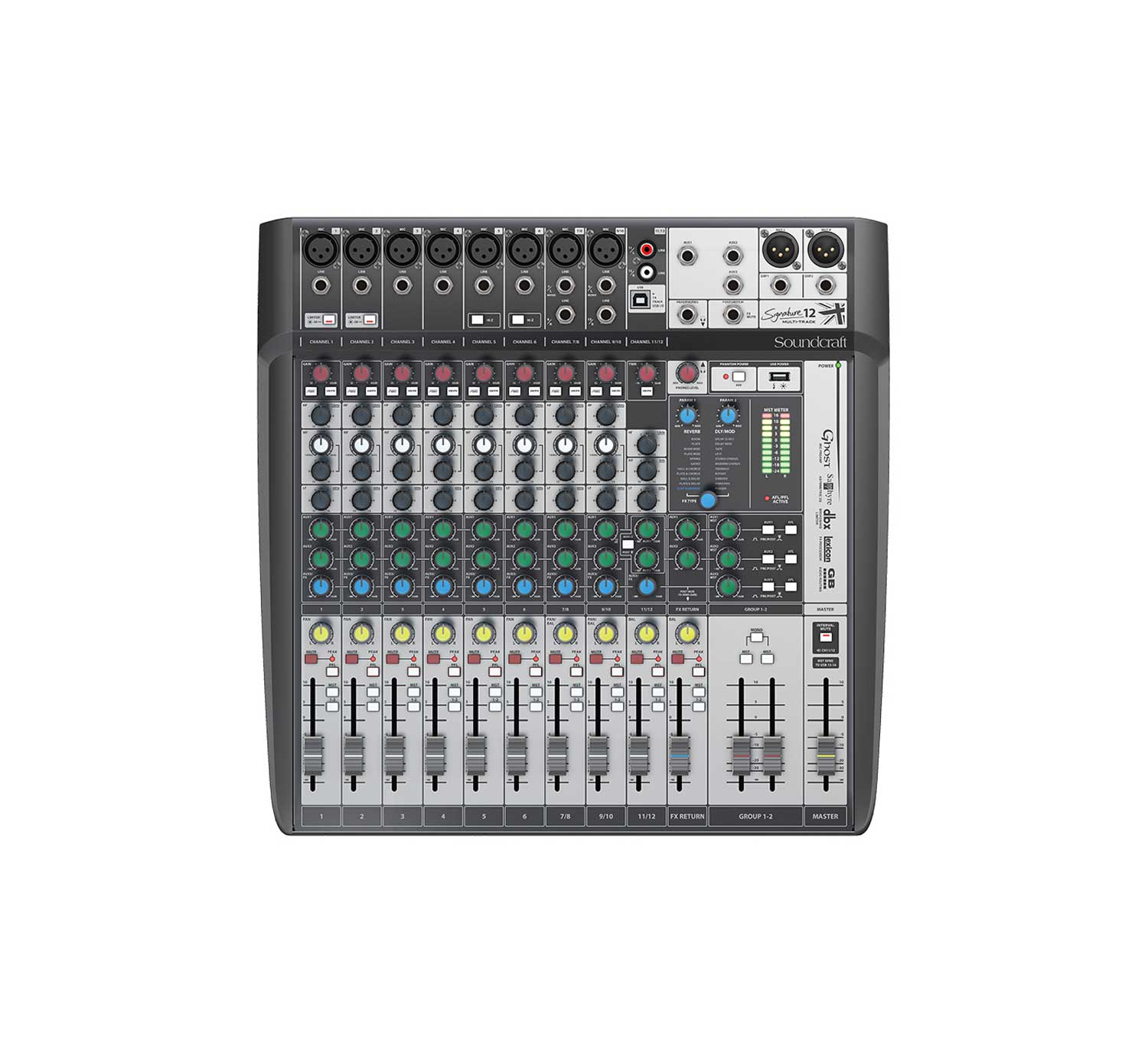 SOUNDCRAFT MEZCLADORA SIGNATURE 12 MTK